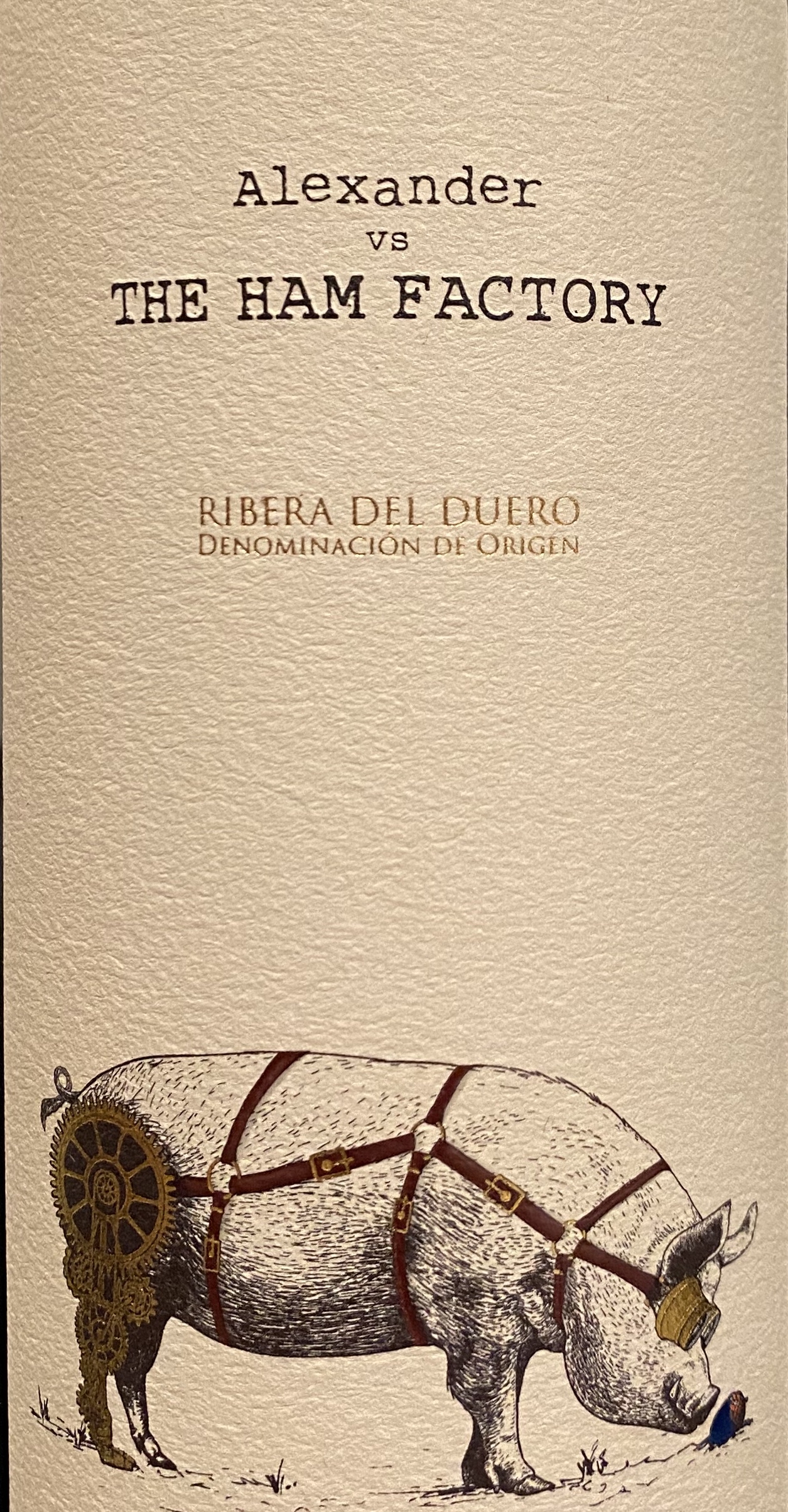 Alexander vs The Ham Factory Ribera del Duero 2014 - Vínsíðan.is