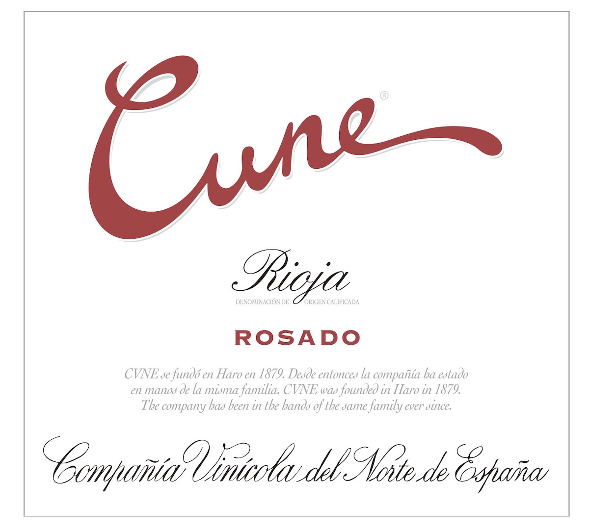 CUNE Rioja Rosado 2021 - Vínsíðan.is